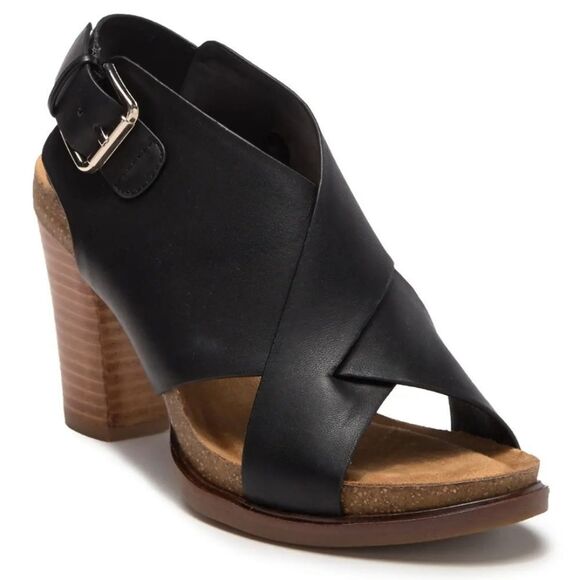 Sofft | Shoes | Sofft Cambry Leatherblock Heel Sandals | Poshmark